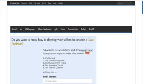 20+ Best Tutorial Websites to Learn Java Programming - 8 SUBJECTS